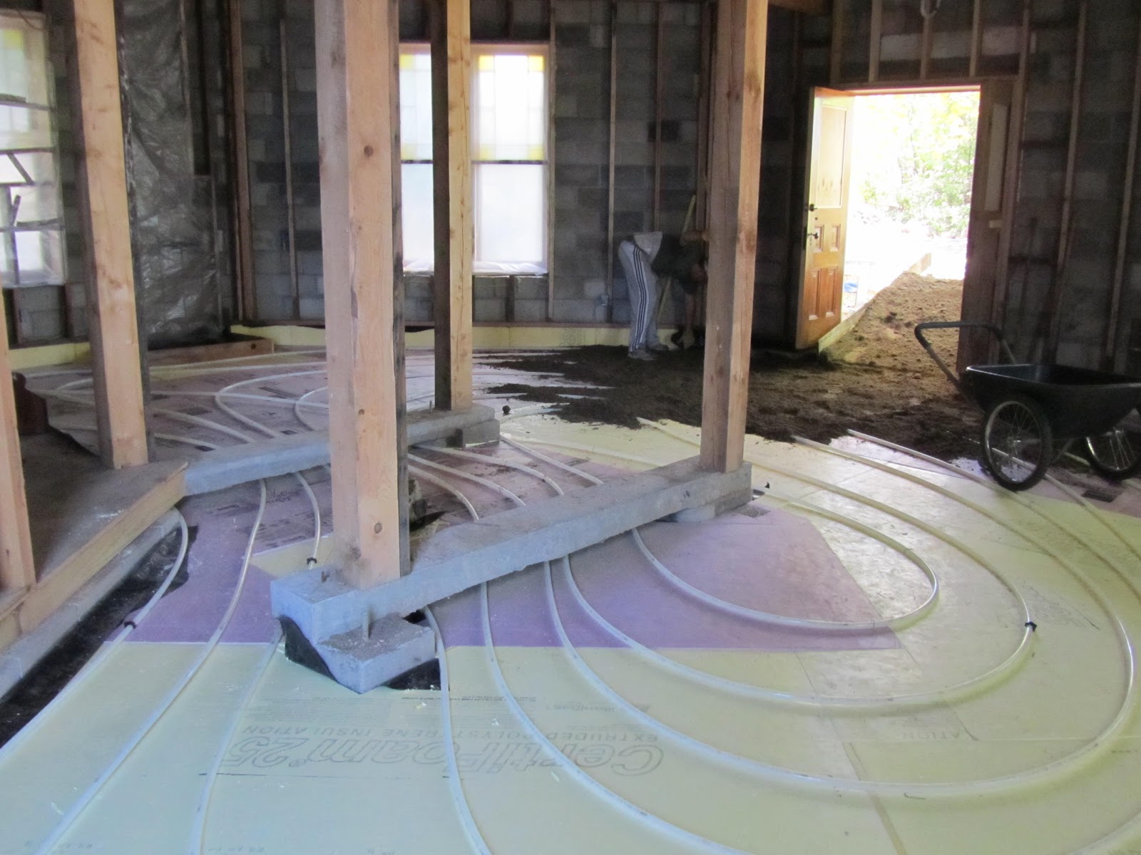 Jim & Sam's 1850s-style Octagon House: Inside and outside, the Octagon ...